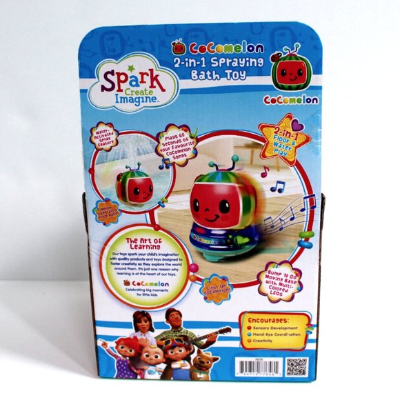 Spark | Toys | Spark Cocomelon 2in Spraying Bath Toy With Led Lights ...